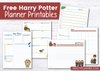 Free Printable Harry Potter Planning Pages — Krafty Planner