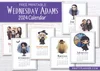 2024 Wednesday Addams Calendar | Free Printable — Krafty Planner