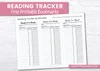Free Printable Book Tracker Bookmarks to Chart Your Reading Journey ...
