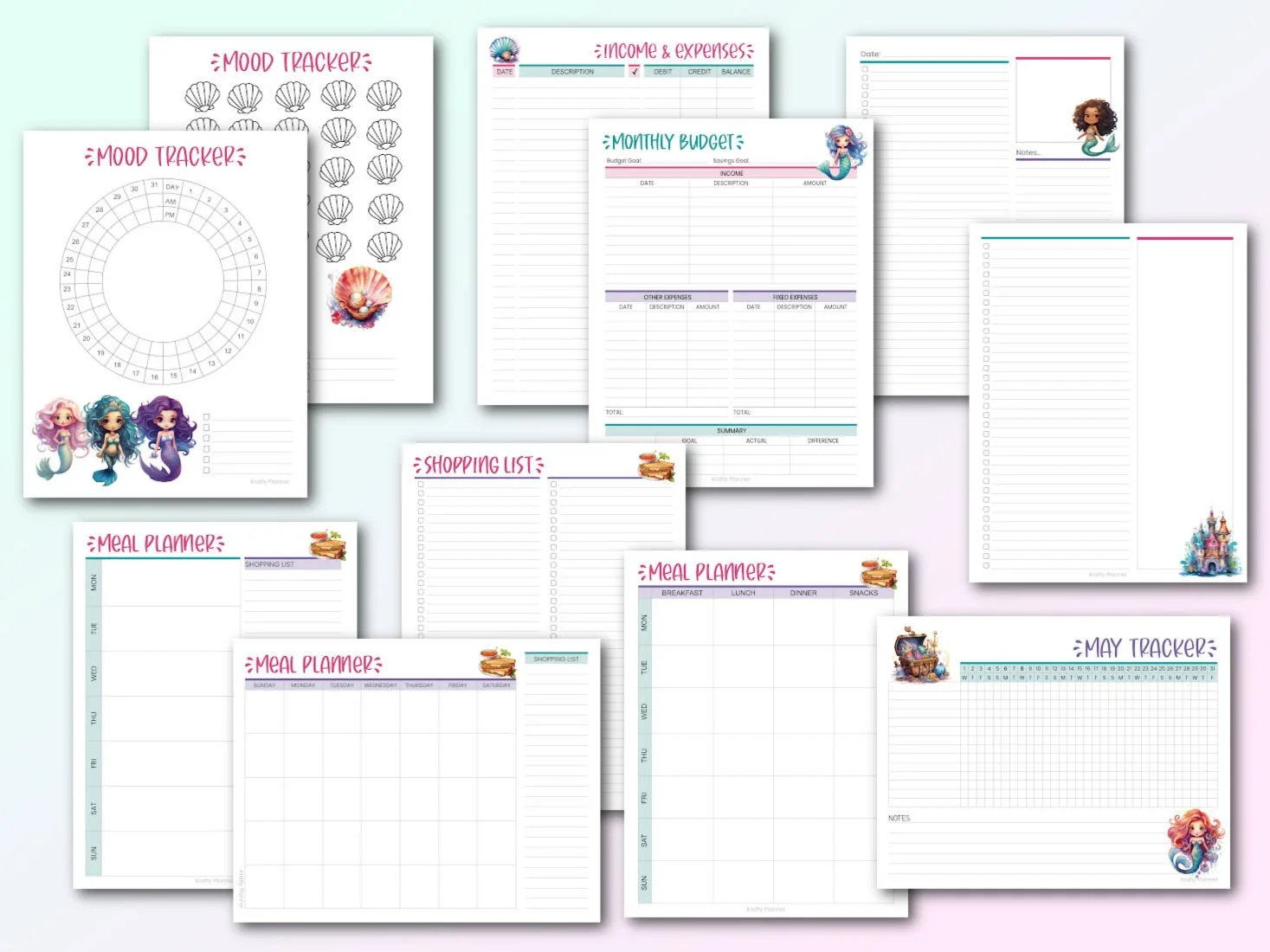 May 2024 Free Printable Planners & Trackers — Krafty Planner