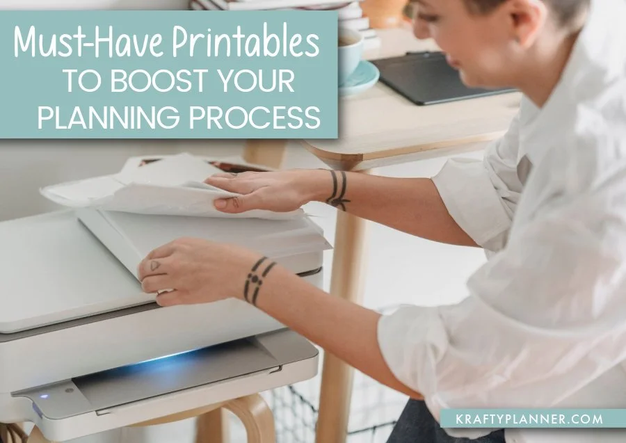 Must-Have Printables for Your Planner — Krafty Planner