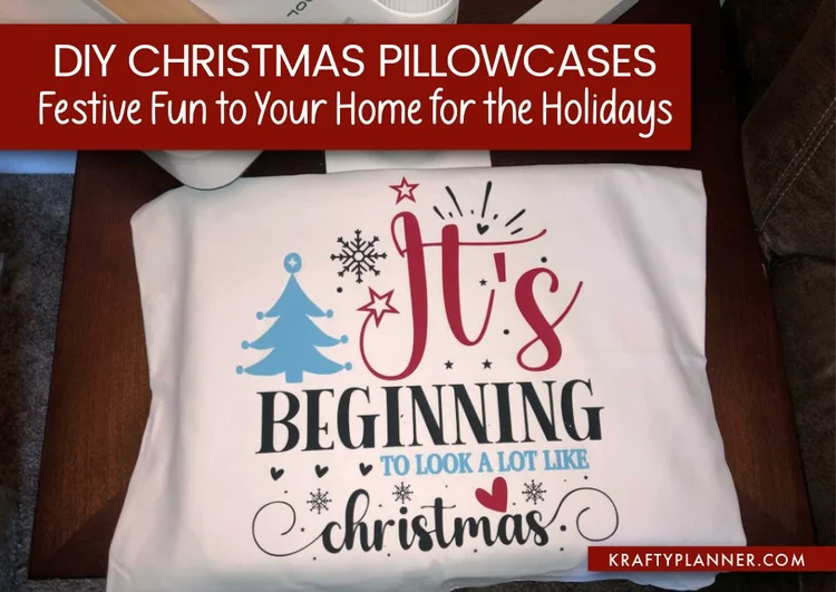 DIY Christmas Pillowcases with xTool — Krafty Planner