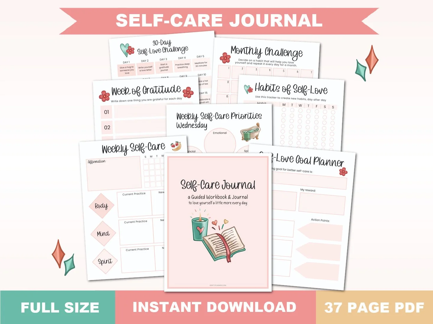 Prioritize You With a Self-Care Bucket List — Krafty Planner