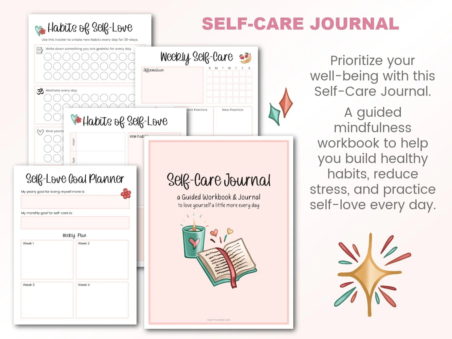 Prioritize You With a Self-Care Bucket List — Krafty Planner