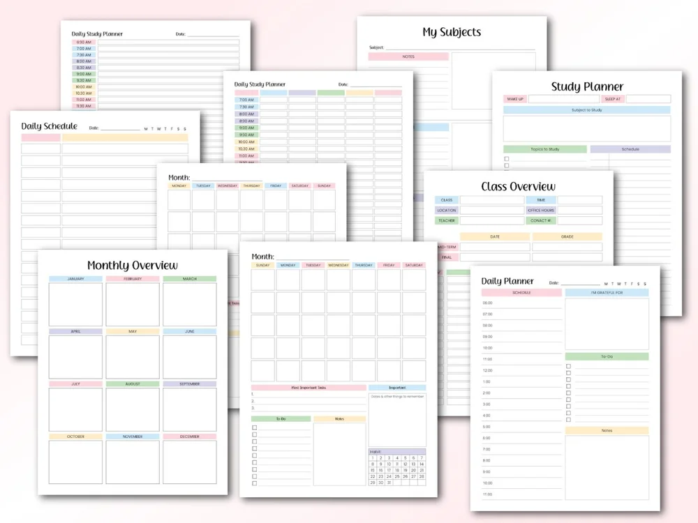 5 Minute Organization Hacks For Students — Krafty Planner