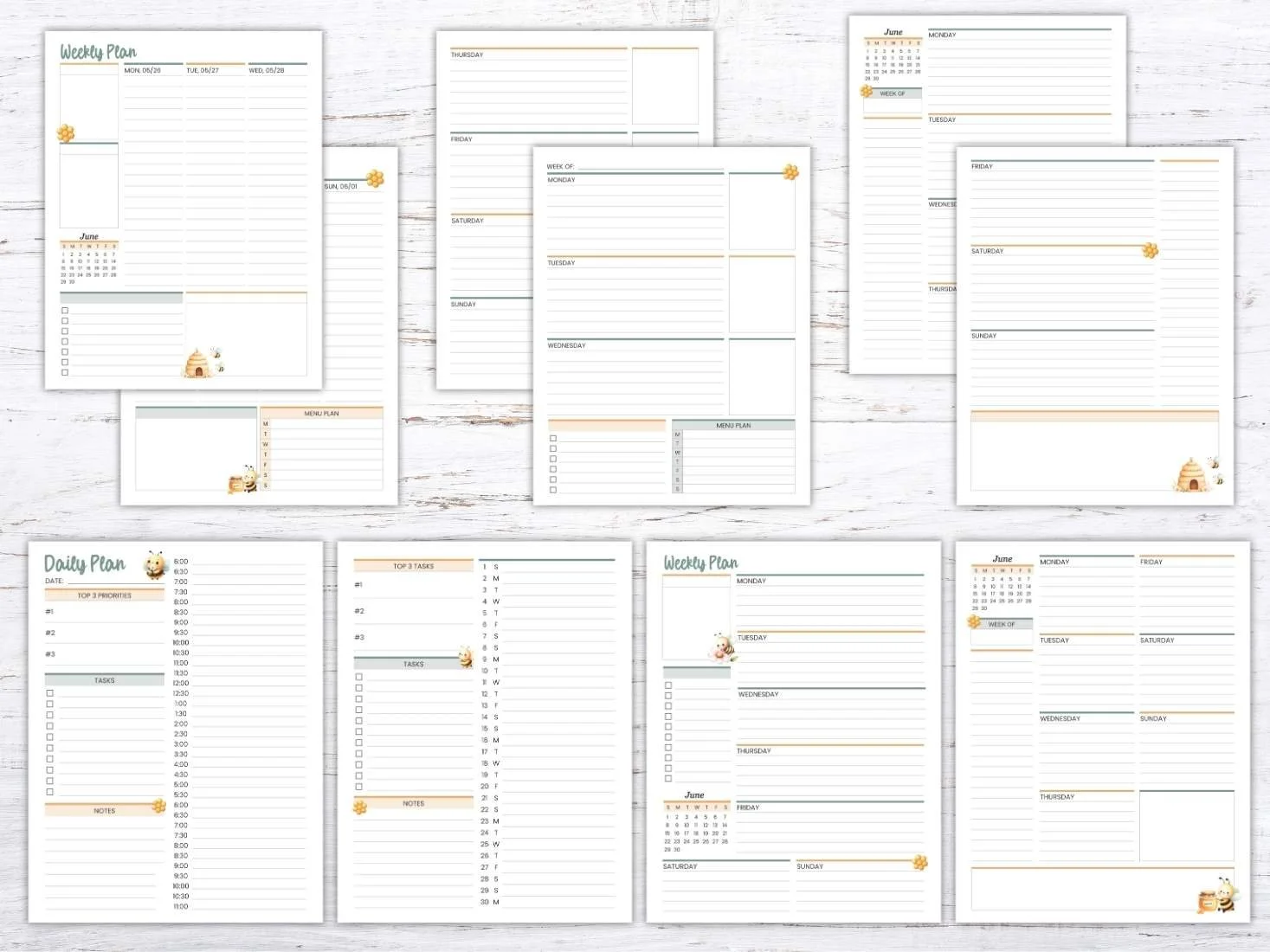 Sweeten the Month with the June '25 Planner — Krafty Planner