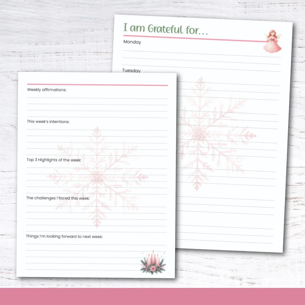 Holiday Gratitude Journal - Free Printable — Krafty Planner