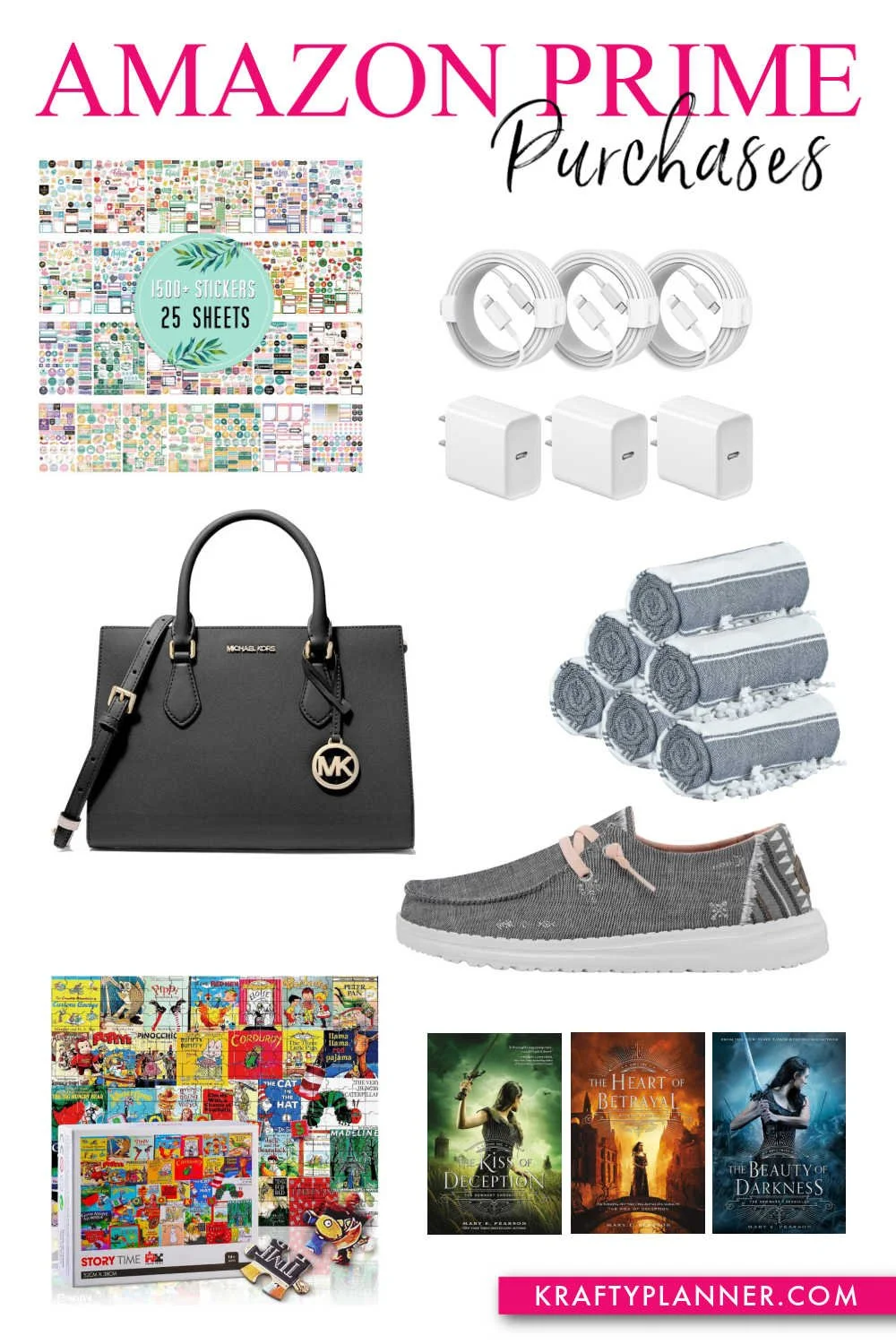 Amazon Prime Purchases - July 2024 — Krafty Planner
