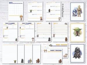 Star Wars Free Printable Planning Pages — Krafty Planner