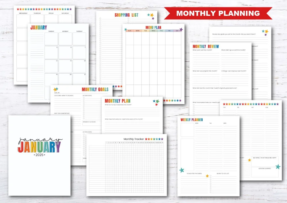 Introducing the 2025 Everything Planner — Krafty Planner