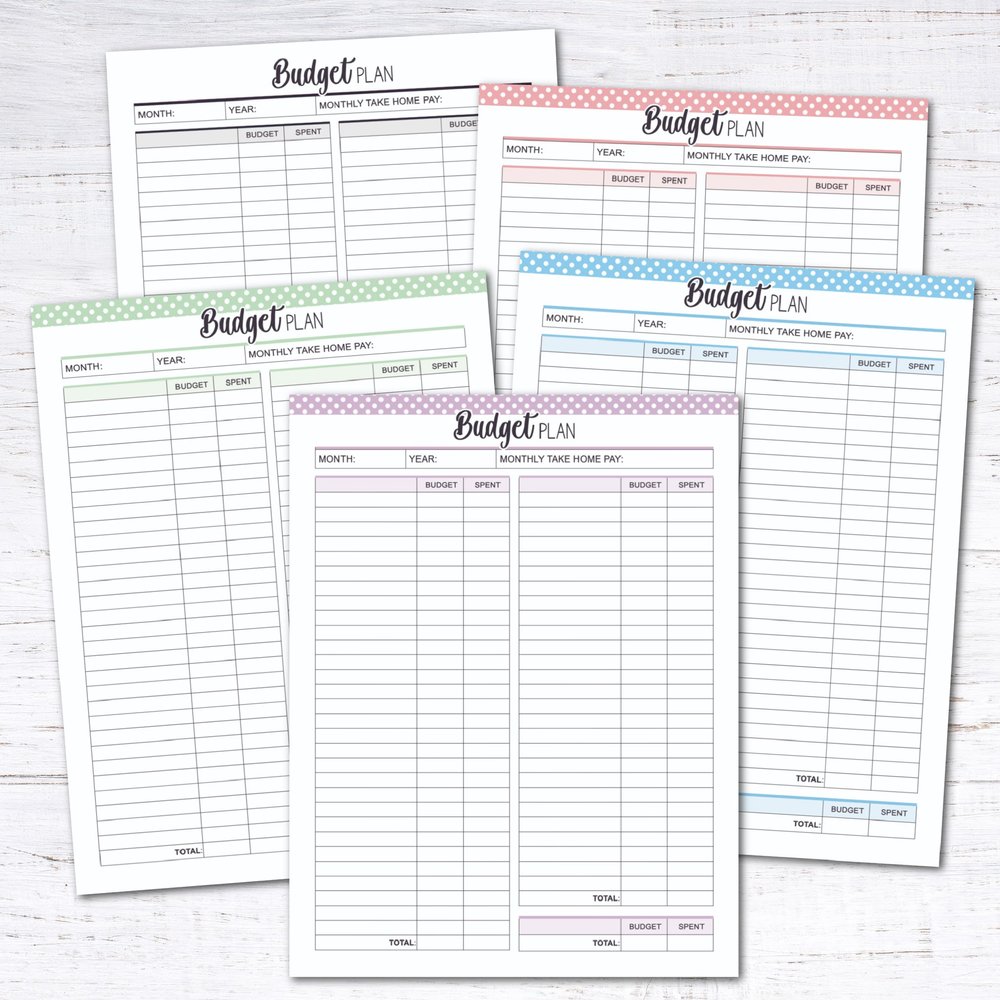 Monthly Budget Planning Worksheet | Free Printable (Day 9) — Krafty Planner