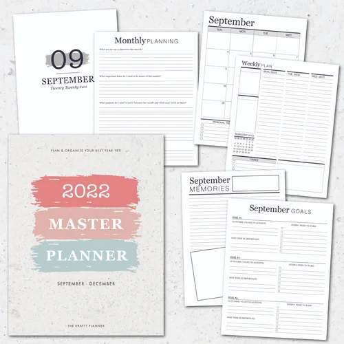 Why You Need the All New 2023 Master Planner — Krafty Planner