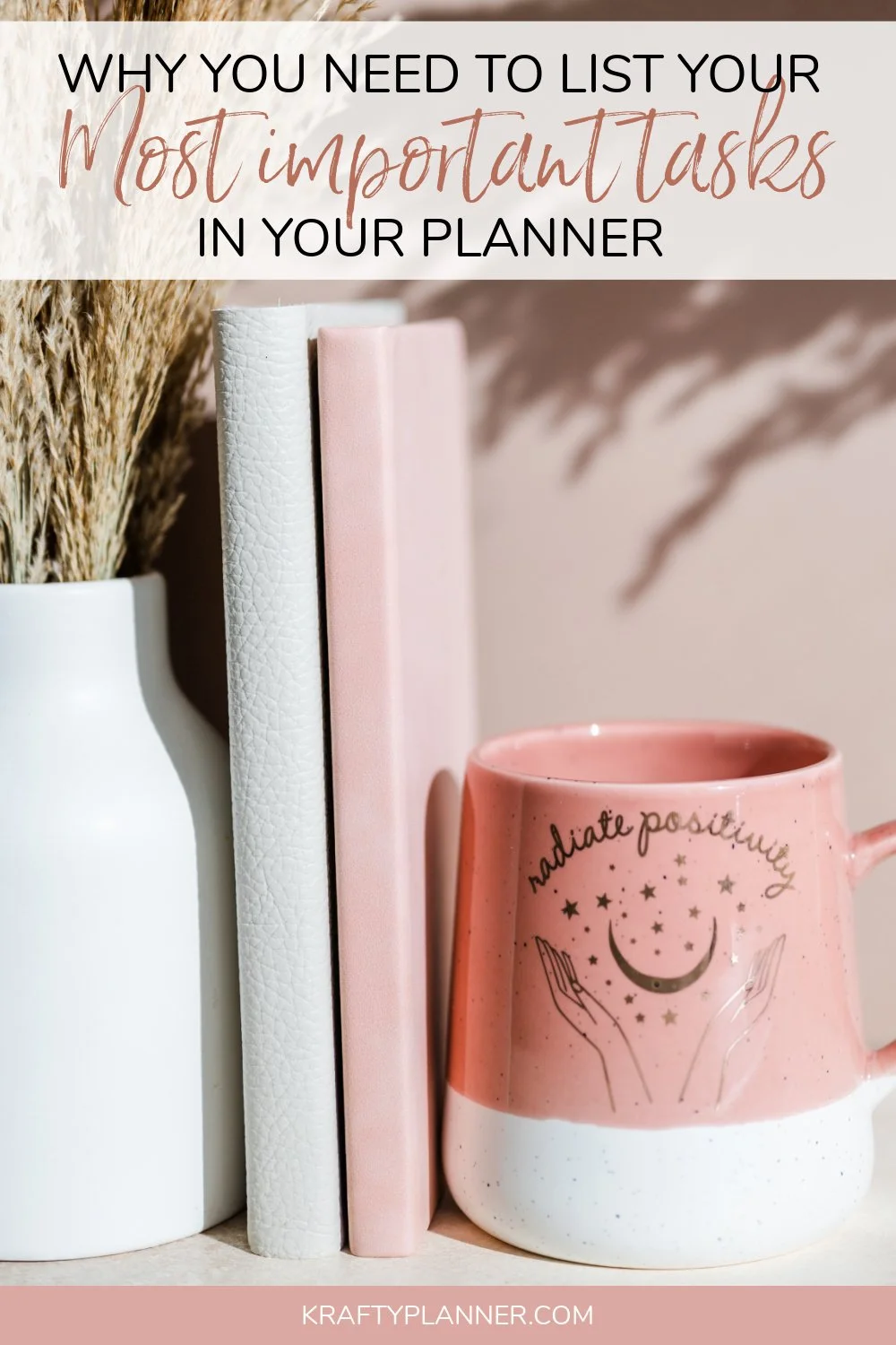 Why You Need to List Your Most Important Tasks in your Planner — Krafty ...