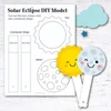 Free Printable DIY Solar Eclipse Model — Krafty Planner
