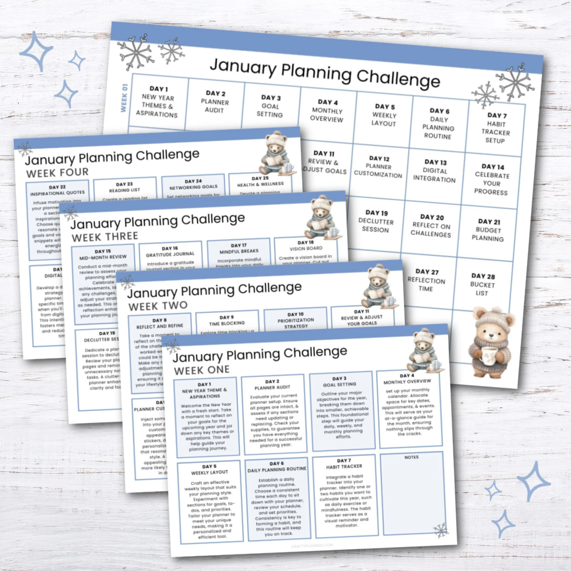 Your January Planning Assistant: Jumpstart the New Year! — Krafty Planner
