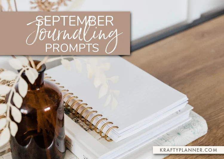 Daily Journaling Prompts & Affirmations for September — Krafty Planner