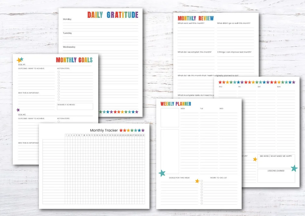 Must-Have Printables for Your Planner — Krafty Planner