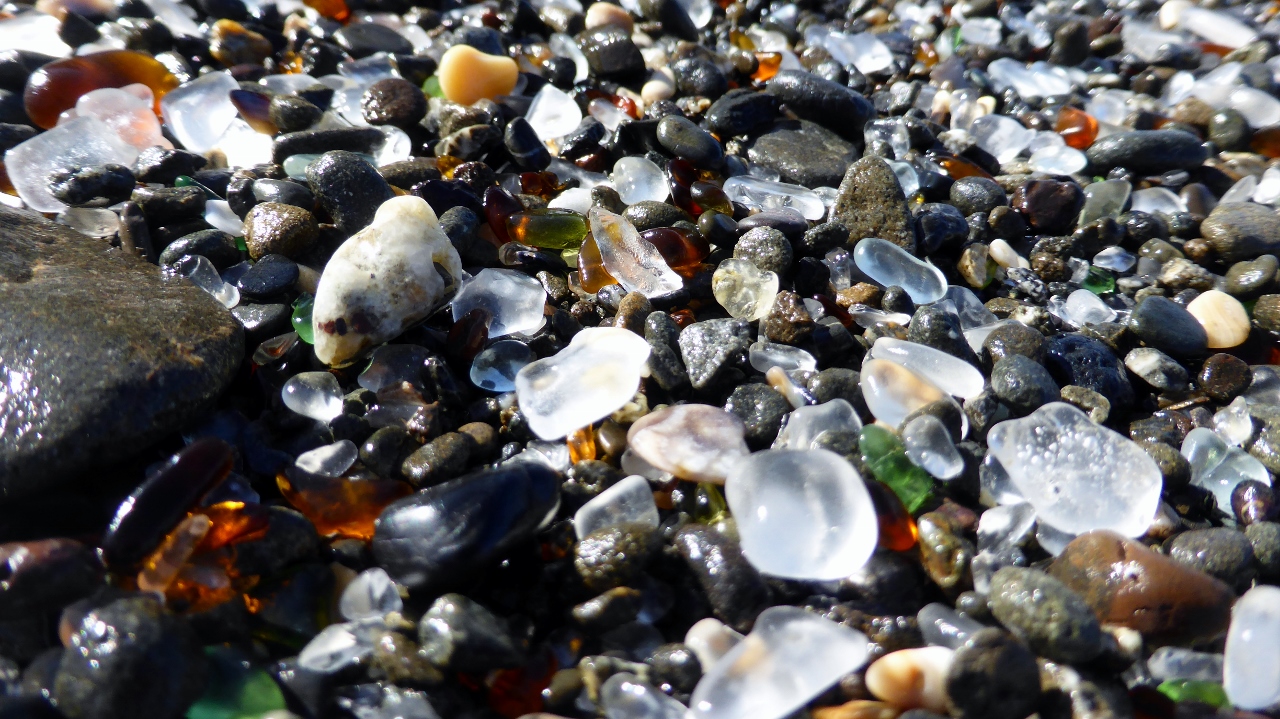 Sea Glass Beach California Map