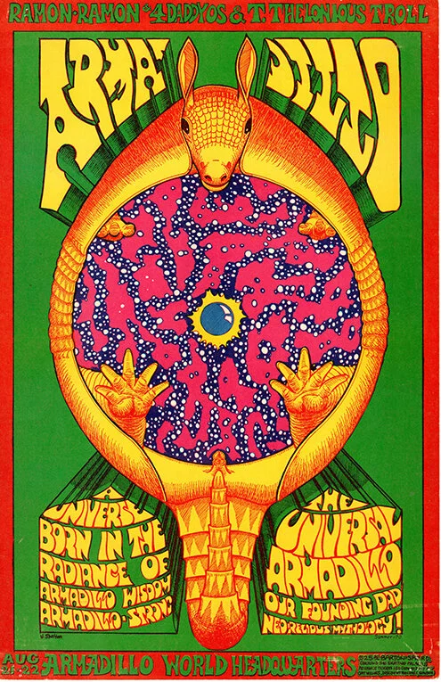 Art of the Armadillo World Headquarters 1970 — Austin Museum of Popular ...