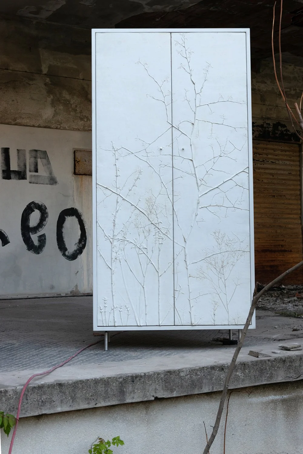 Forest Spring tall concrete cabinet — Marion Friedmann Gallery ...
