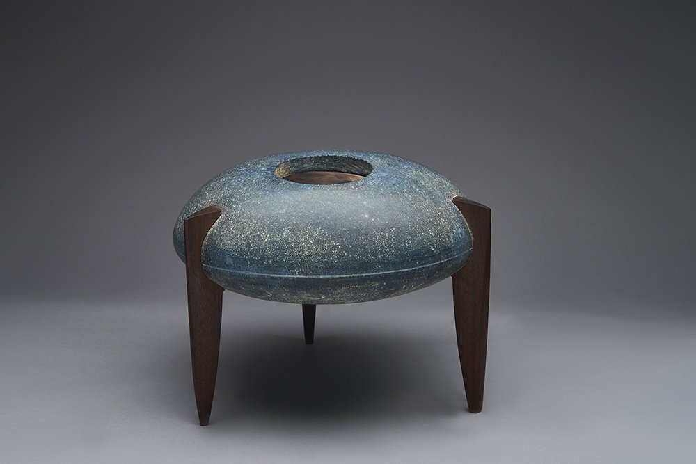 Indigo lamp — Marion Friedmann Gallery - collectible / out of the ...