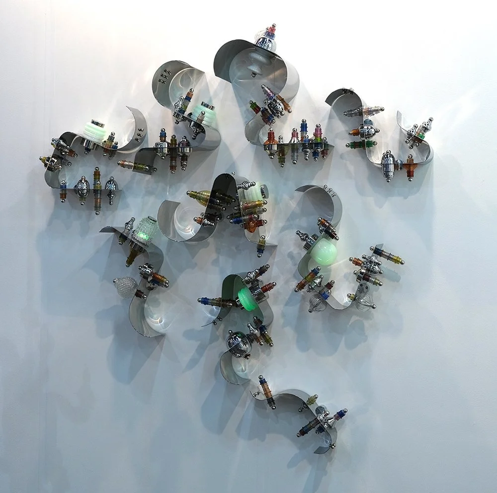 RETABLO wall light installation — Marion Friedmann Gallery ...