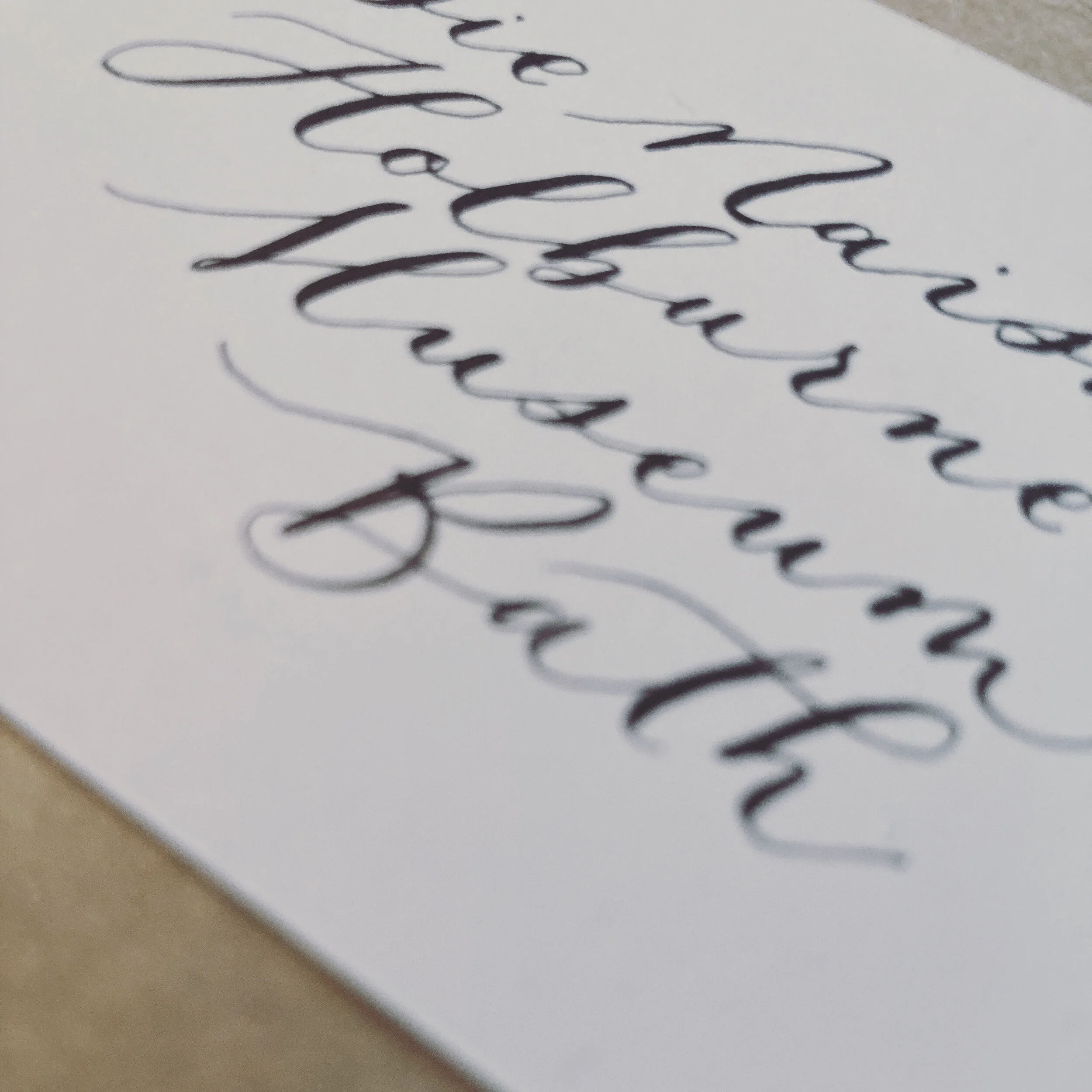 dot the i Atelier - Calligraphy & Handlettering