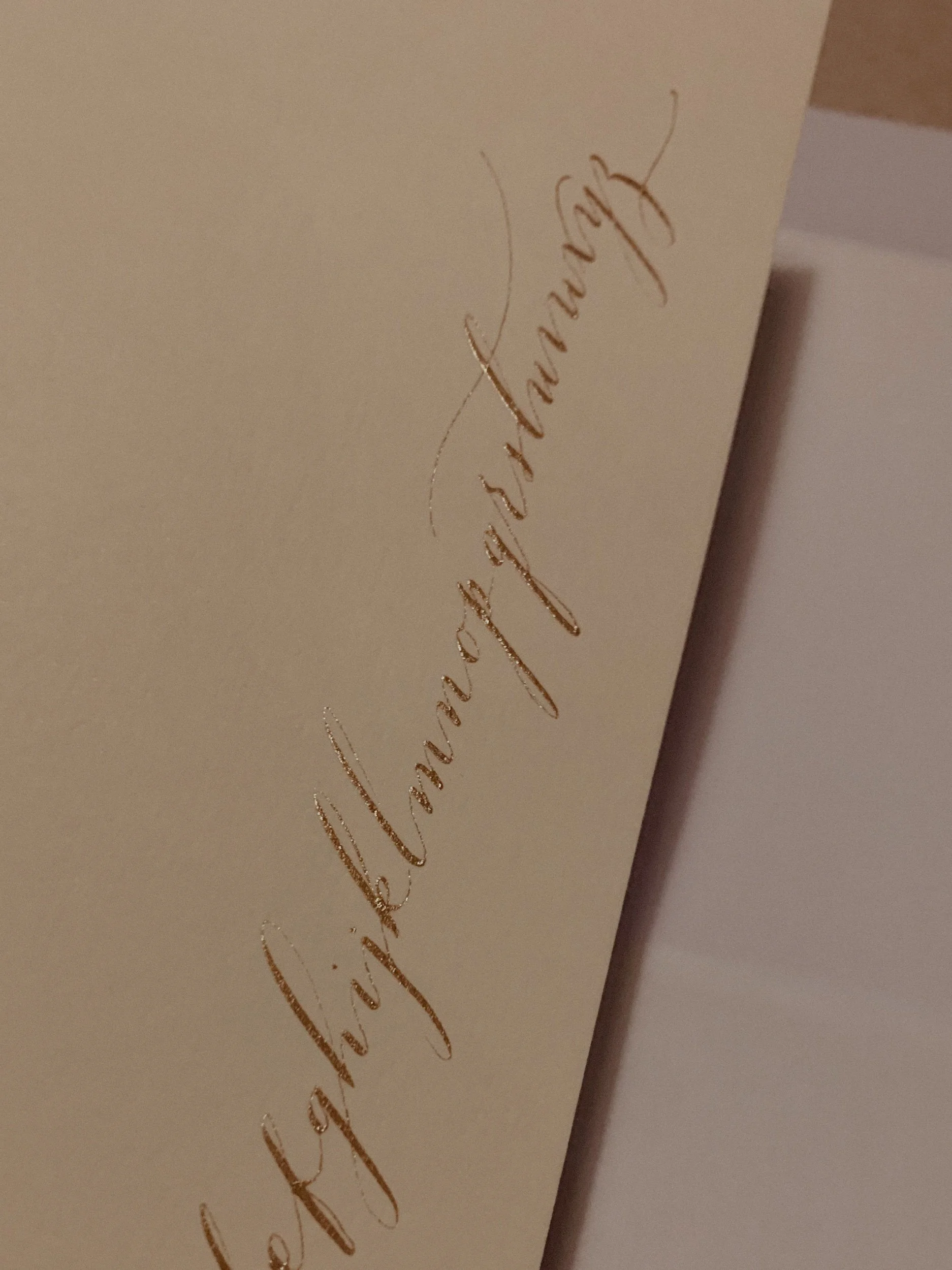 dot the i Atelier - Calligraphy & Handlettering