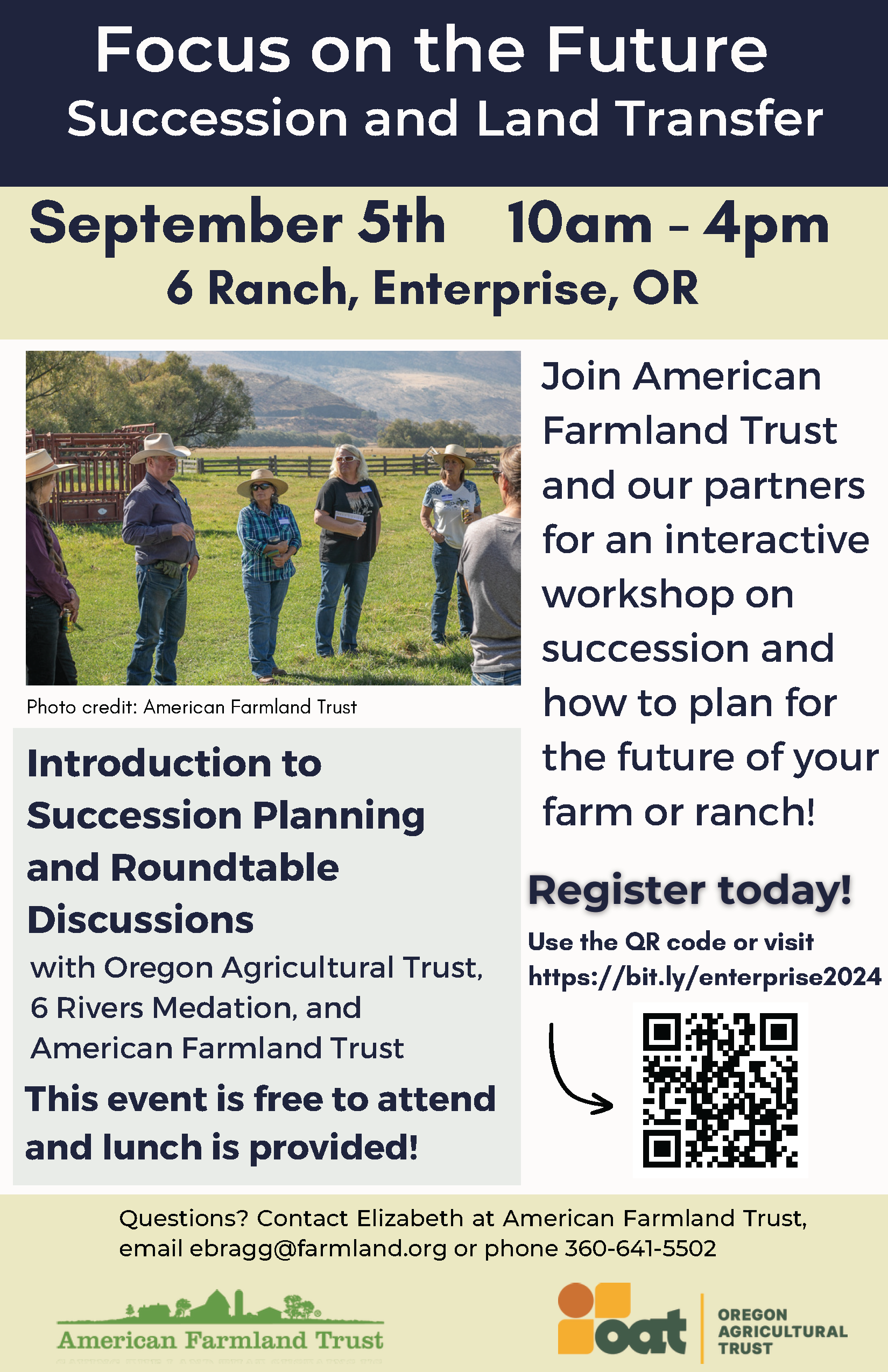 Events — Oregon Agricultural Trust