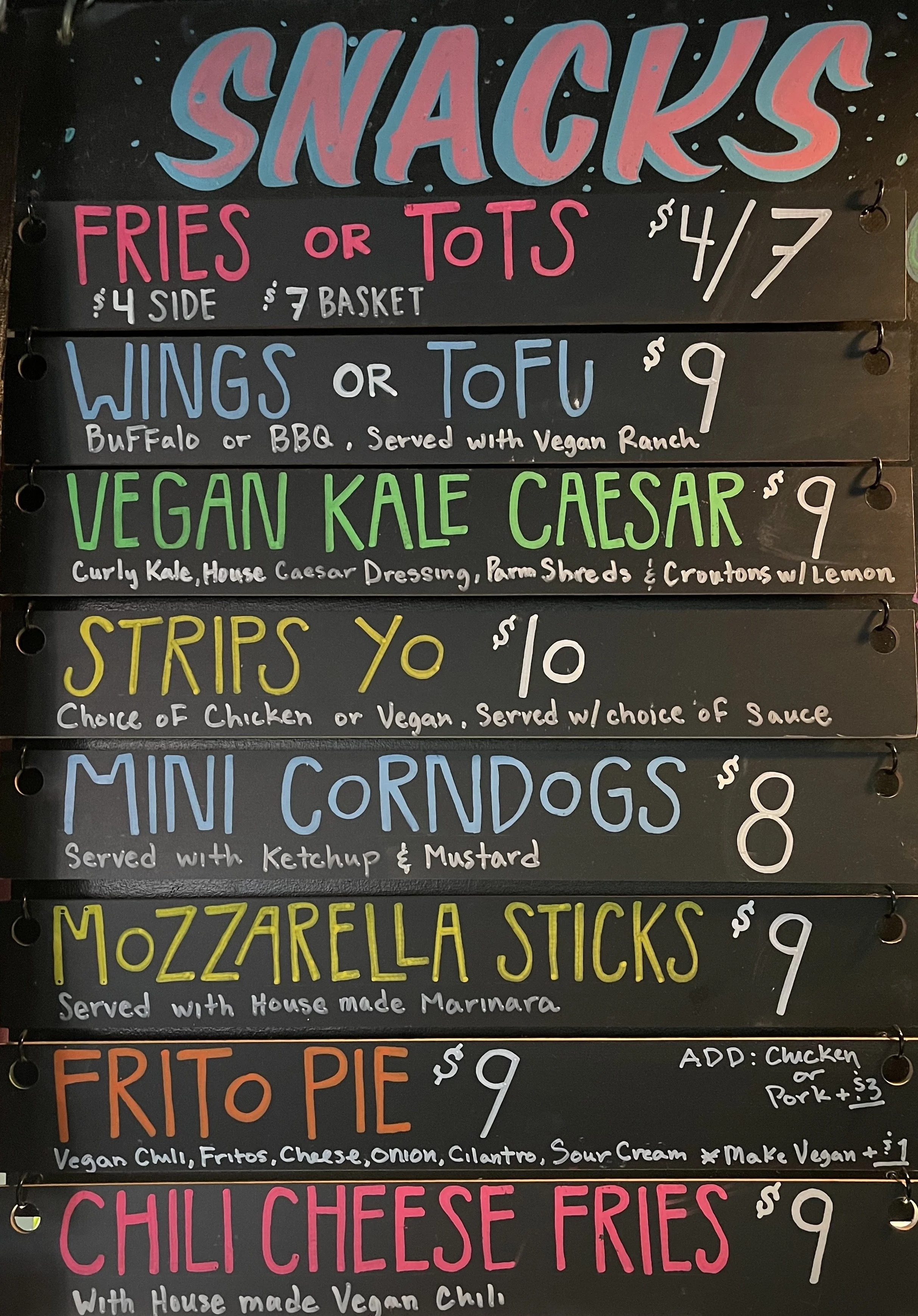 Menu — The Florida Room