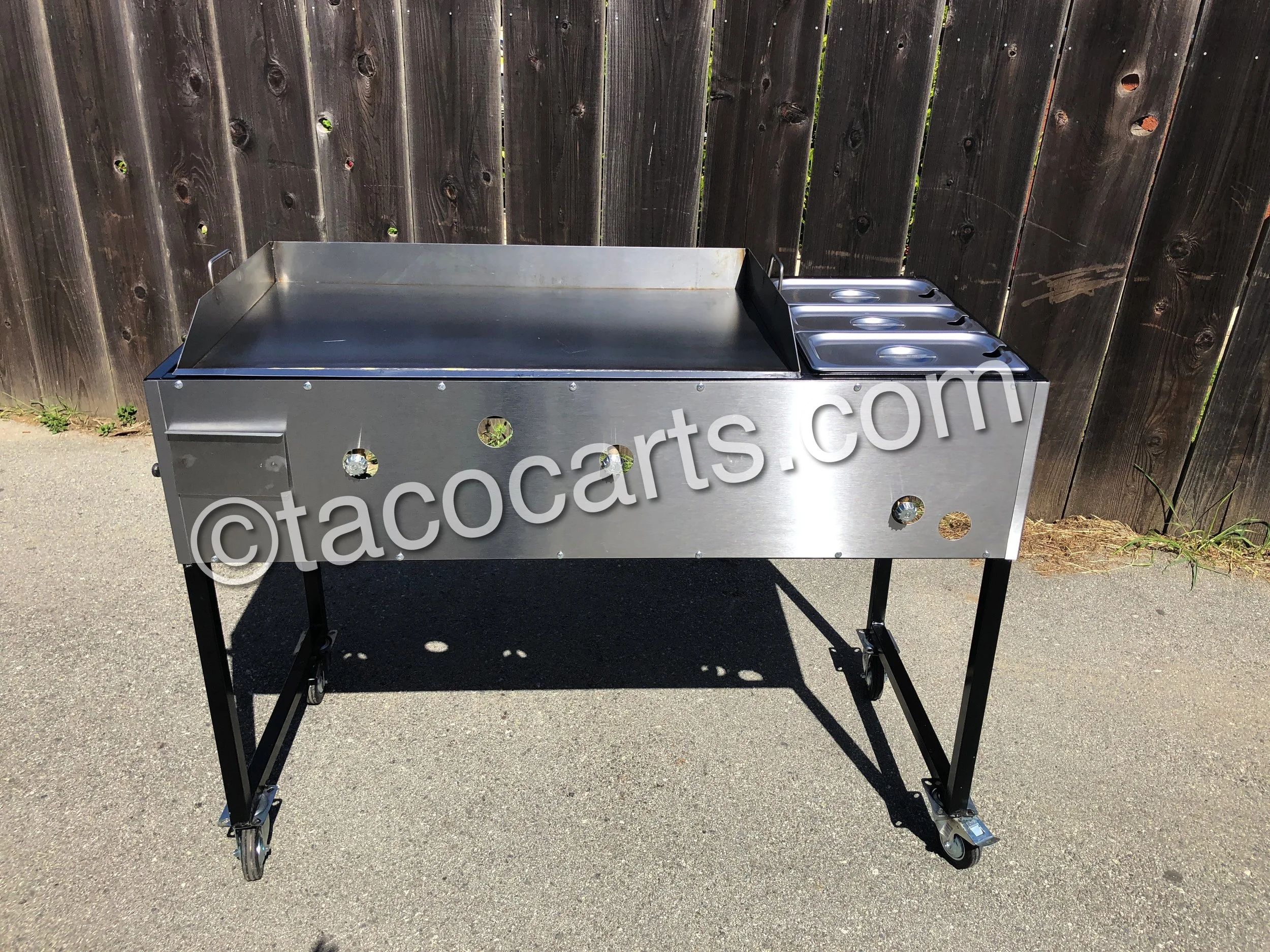 la taco carts planchas para tacos custom food vending cart bbq grill ...