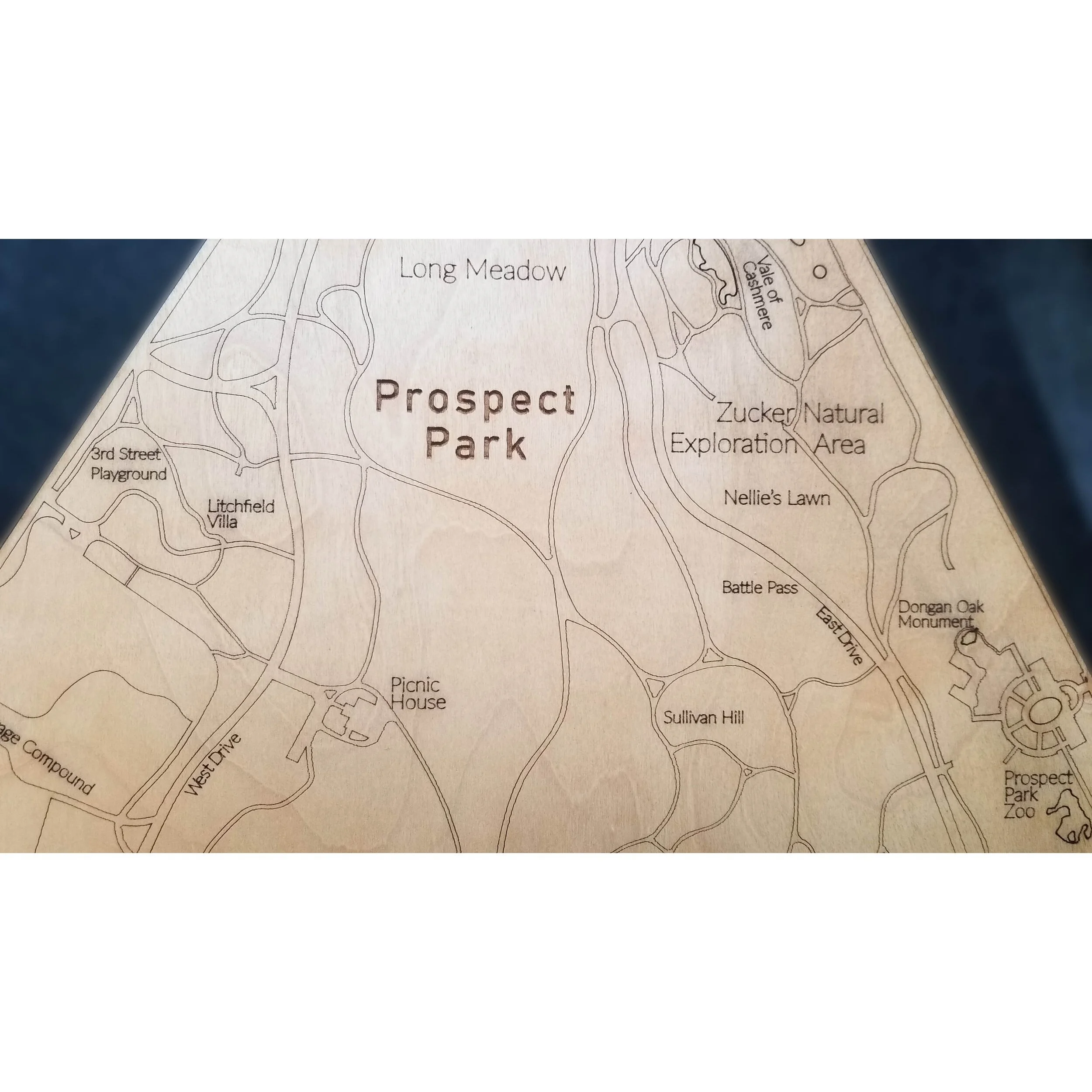 The Great Lakes Wood Map — Meridian Maps