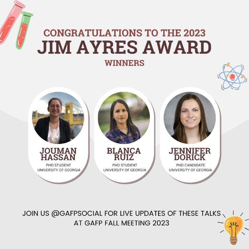 Awards & Recognition — Georgia Association for Food Protection