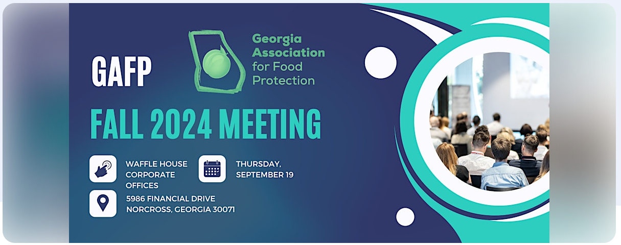 Educational Meetings — Georgia Association for Food Protection