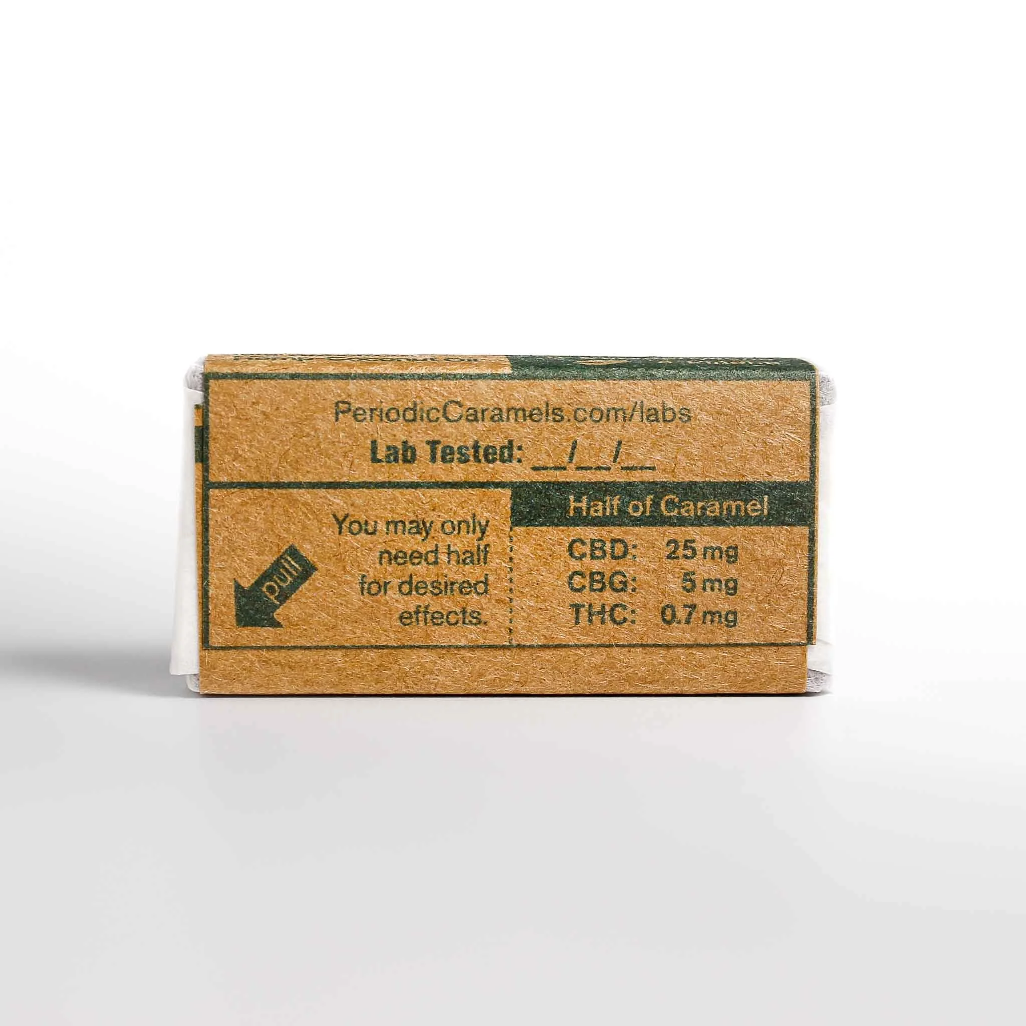 RELIEF CBD Caramel - Edible + CBG for Pain Relief — Periodic Edibles