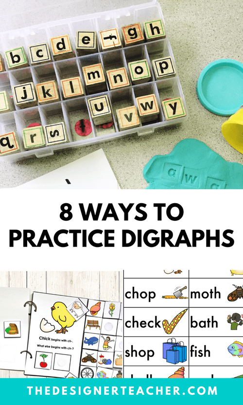 8 Ways to Practice Digraphs — The Designer Teacher