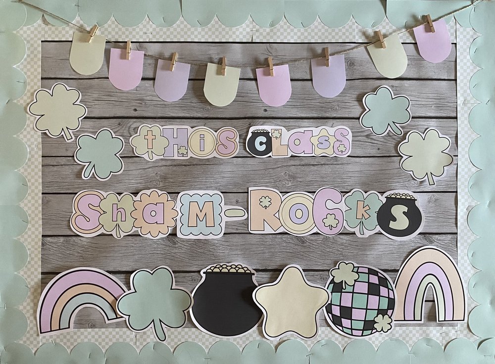 3 St. Patrick's Day Bulletin Board Ideas — The Designer Teacher