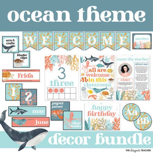 8 Amazing Ocean Theme Classroom DIY Decor Ideas — The Designer Teacher