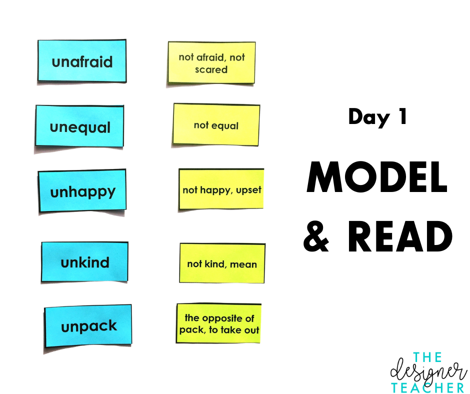 How To Teach Prefixes — The Designer Teacher