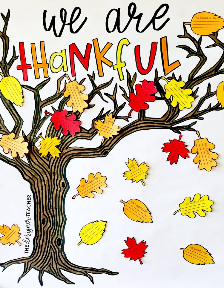 5 Thanksgiving Activities for Your Elementary Classroom — The Designer ...