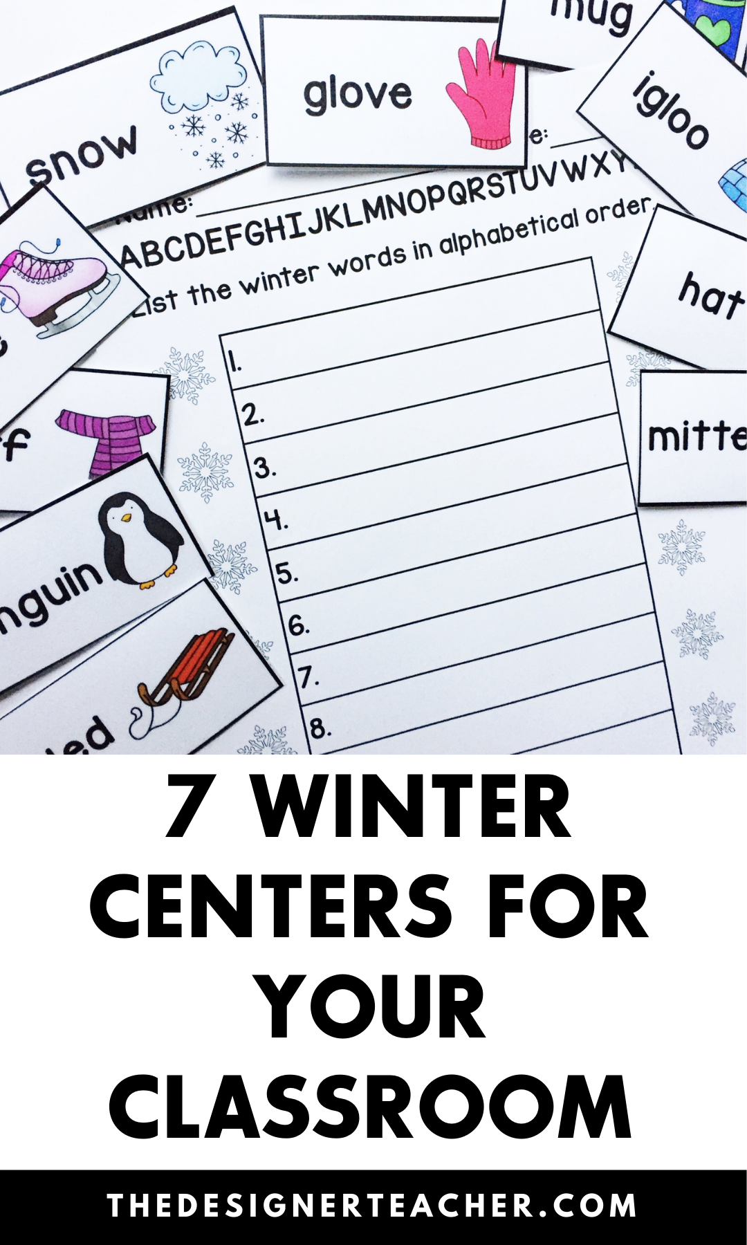7 Winter Centers for Special Education and Elementary Classrooms — The ...
