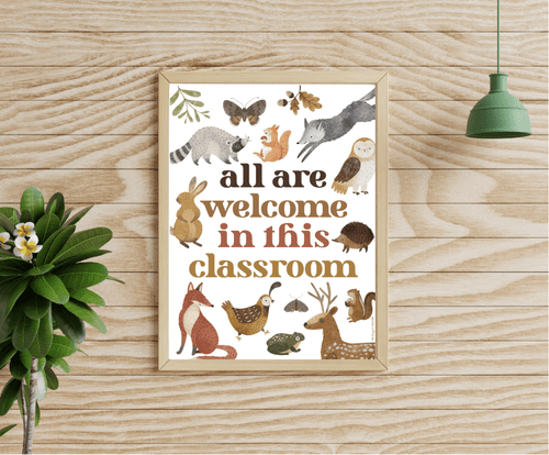 7 DIY Decor Projects For Your Woodland Decor Classroom — The Designer ...