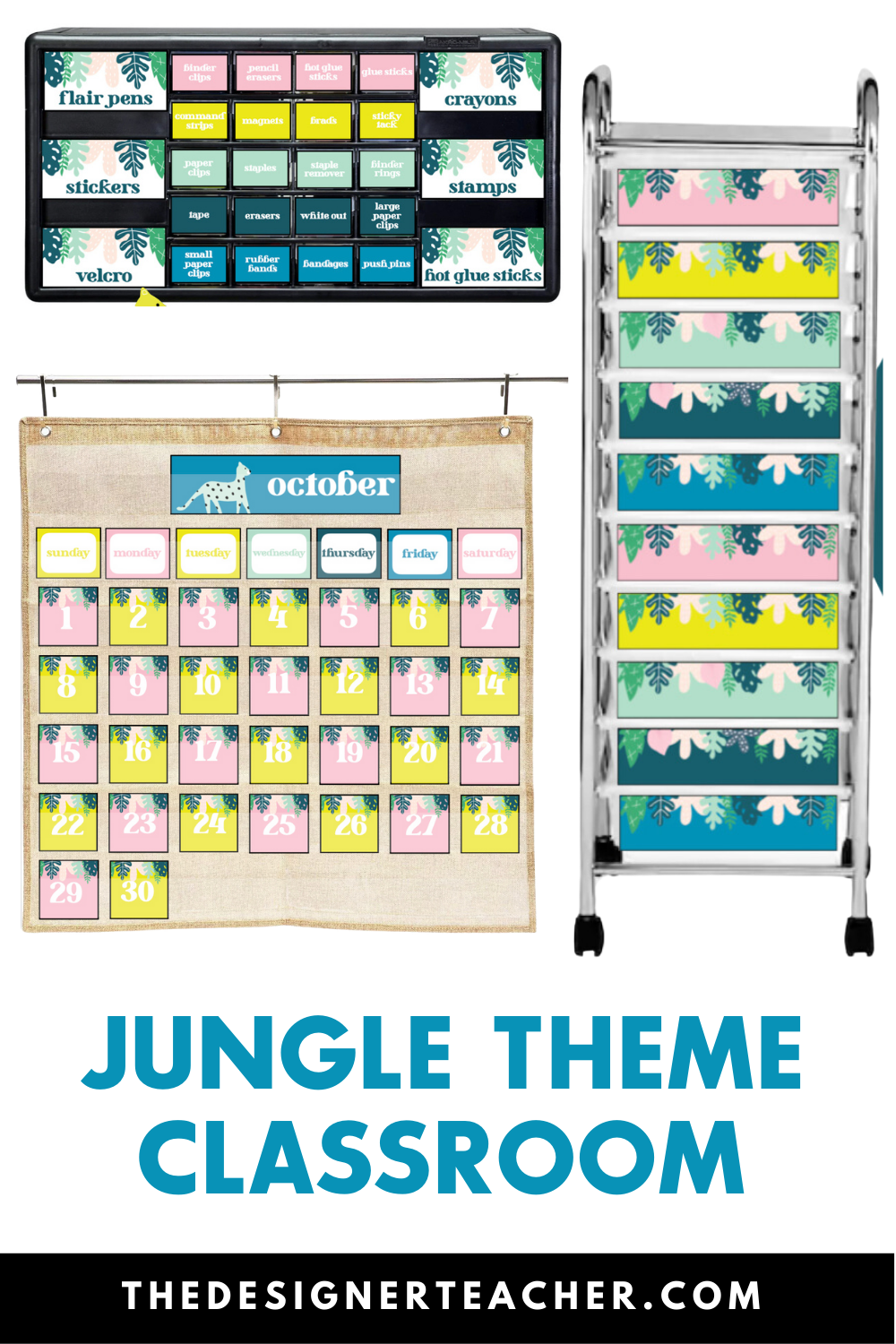 Jungle Theme Classroom — The Designer Teacher