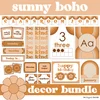 7 DIY Decor Projects for Your Boho Retro Theme Classroom — The Designer ...