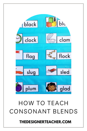 How to Teach Consonant Blends — The Designer Teacher
