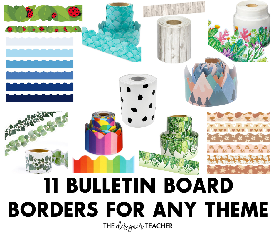 Bulletin Board Borders for Any Classroom Theme — The Designer Teacher