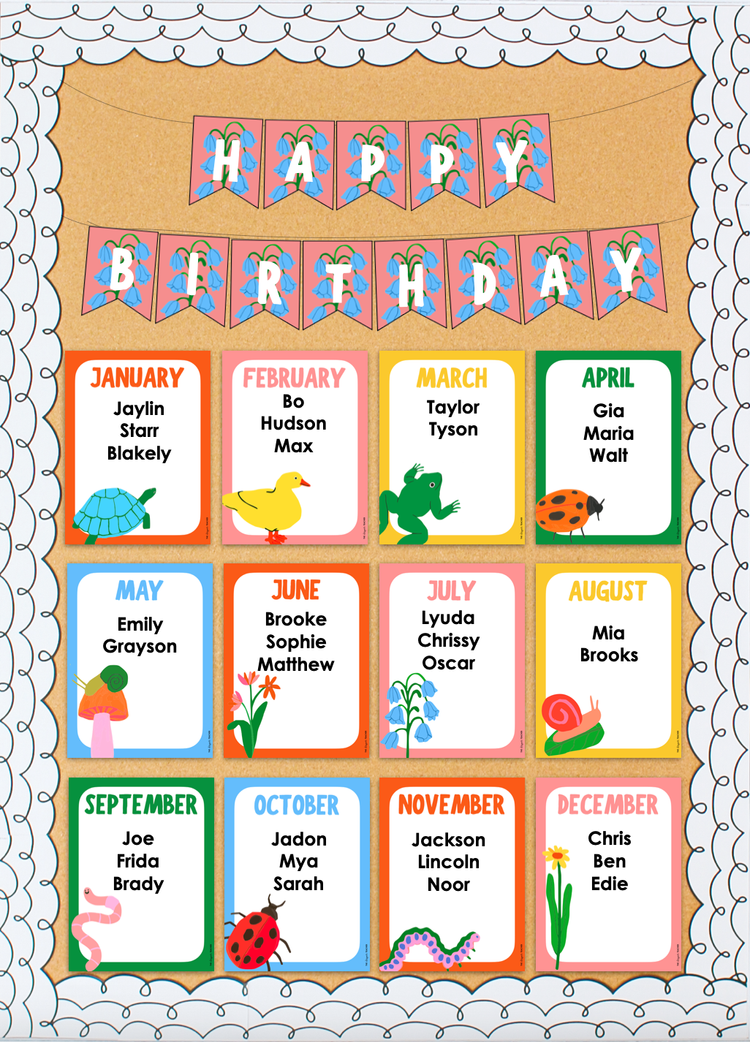 Bright Garden Classroom Theme — The Designer Teacher