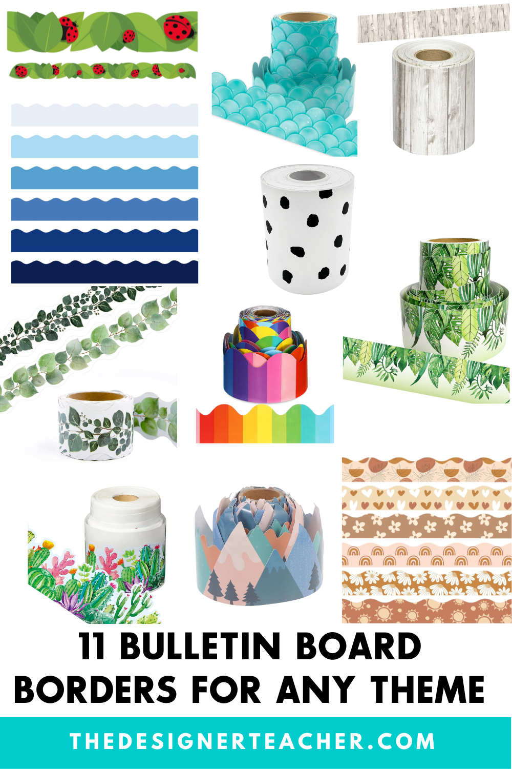 Bulletin Board Borders for Any Classroom Theme — The Designer Teacher