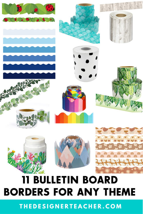 Bulletin Board Borders for Any Classroom Theme — The Designer Teacher
