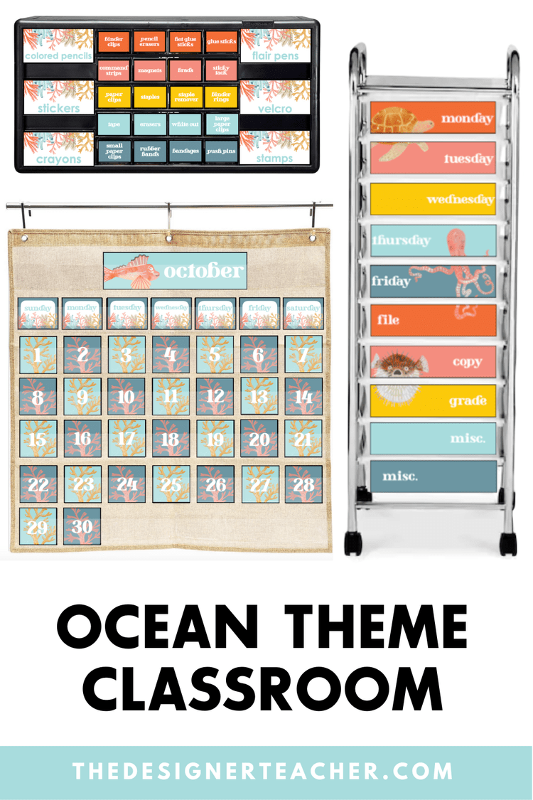 Ocean and Under the Sea Classroom — The Designer Teacher